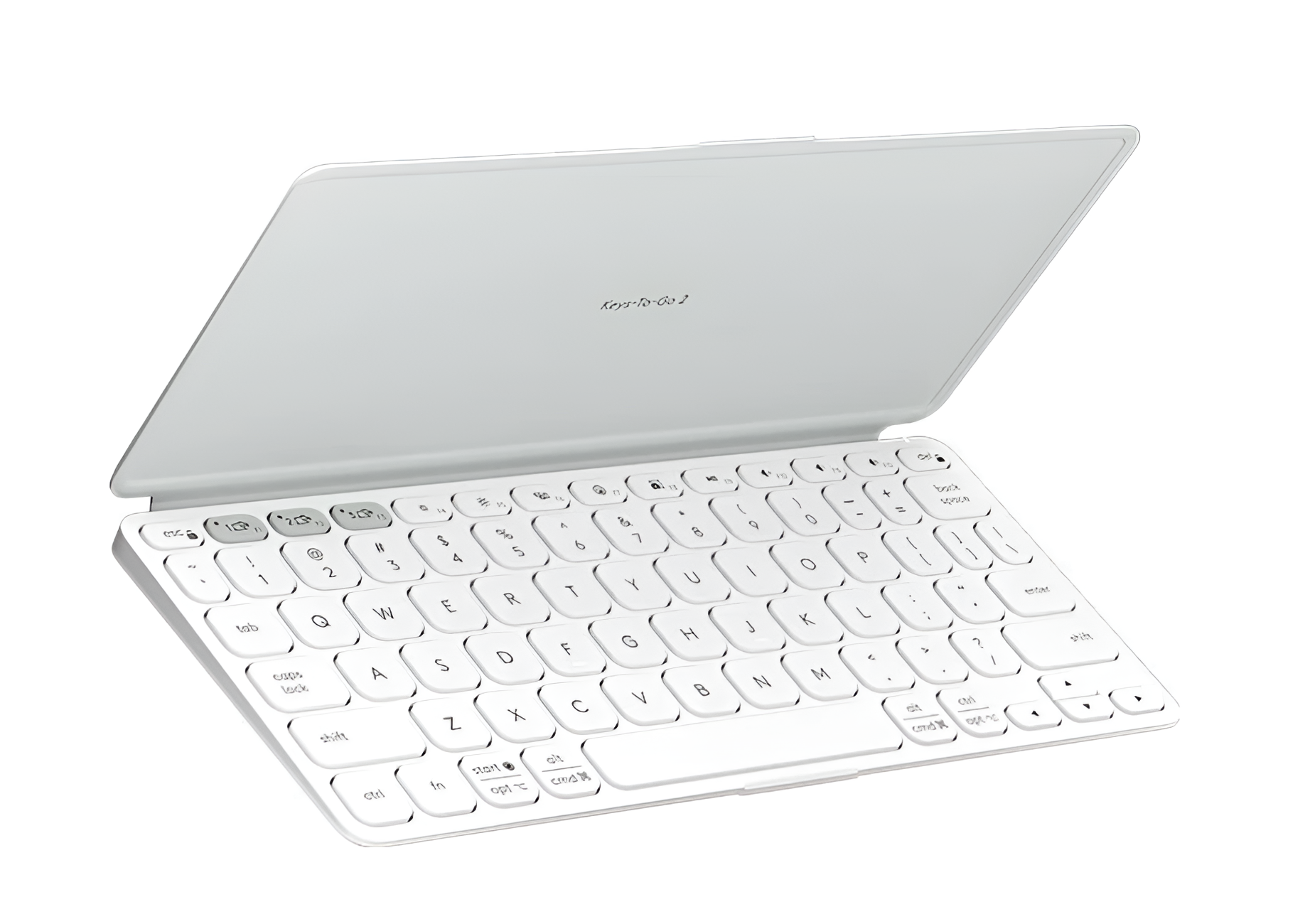 Беспроводная Bluetooth-клавиатура Logitech Keys-To-Go 2, White, ультратонкая