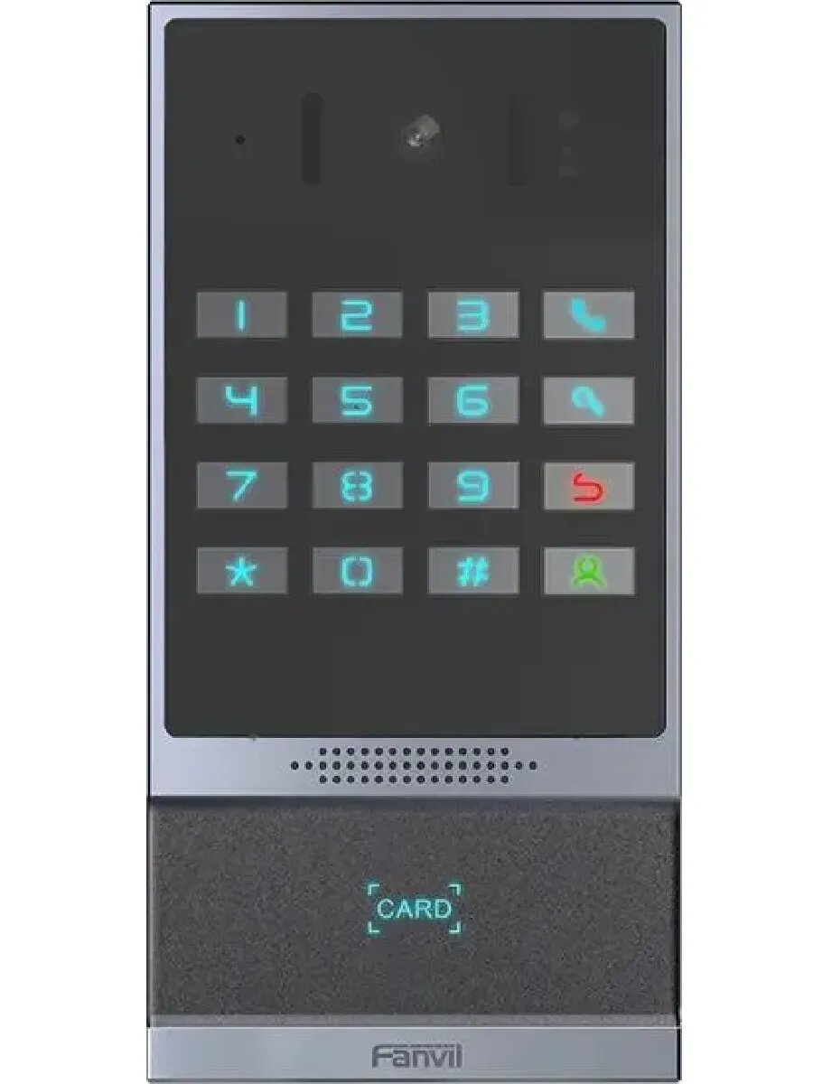 SIP домофон Fanvil i64, с клавиатурой и функциональными клавишами, влагозащищенный и антивандальный