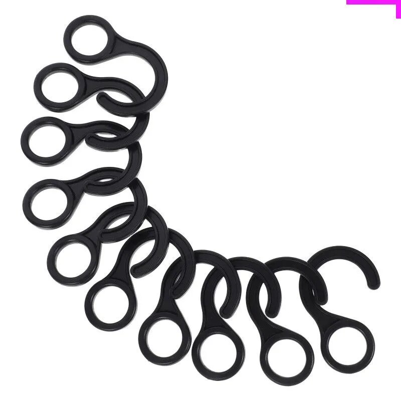 10 шт. Крючки для палатки на открытом воздухе, кемпинговые крючки для барбекю, круг для подвешивания для морской рыбалки