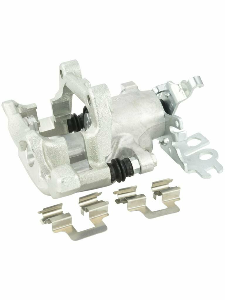 Суппорт тормозной для VOLKSWAGEN GOLF, JETTA, CADDY / AUDI A3, S3, задний левый (со скобой) / Febest 2377-2CBRL