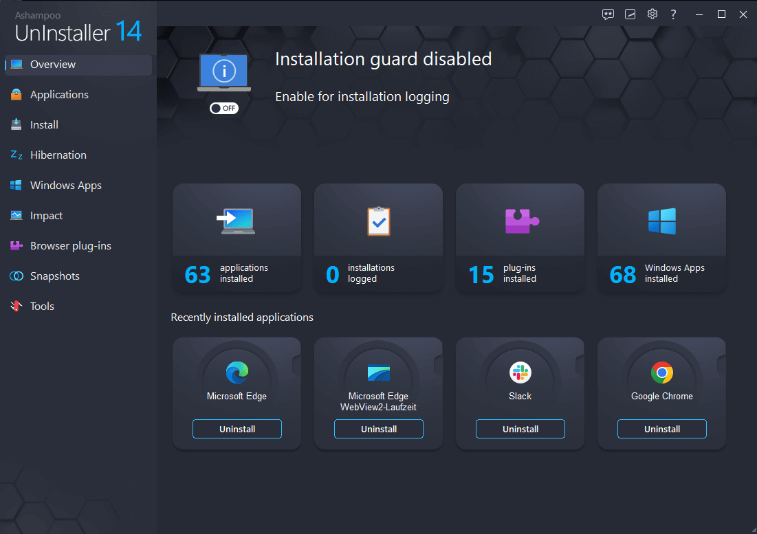 Ashampoo UnInstaller 14 Ключ активации (3 PCs) • Цифровой ключ