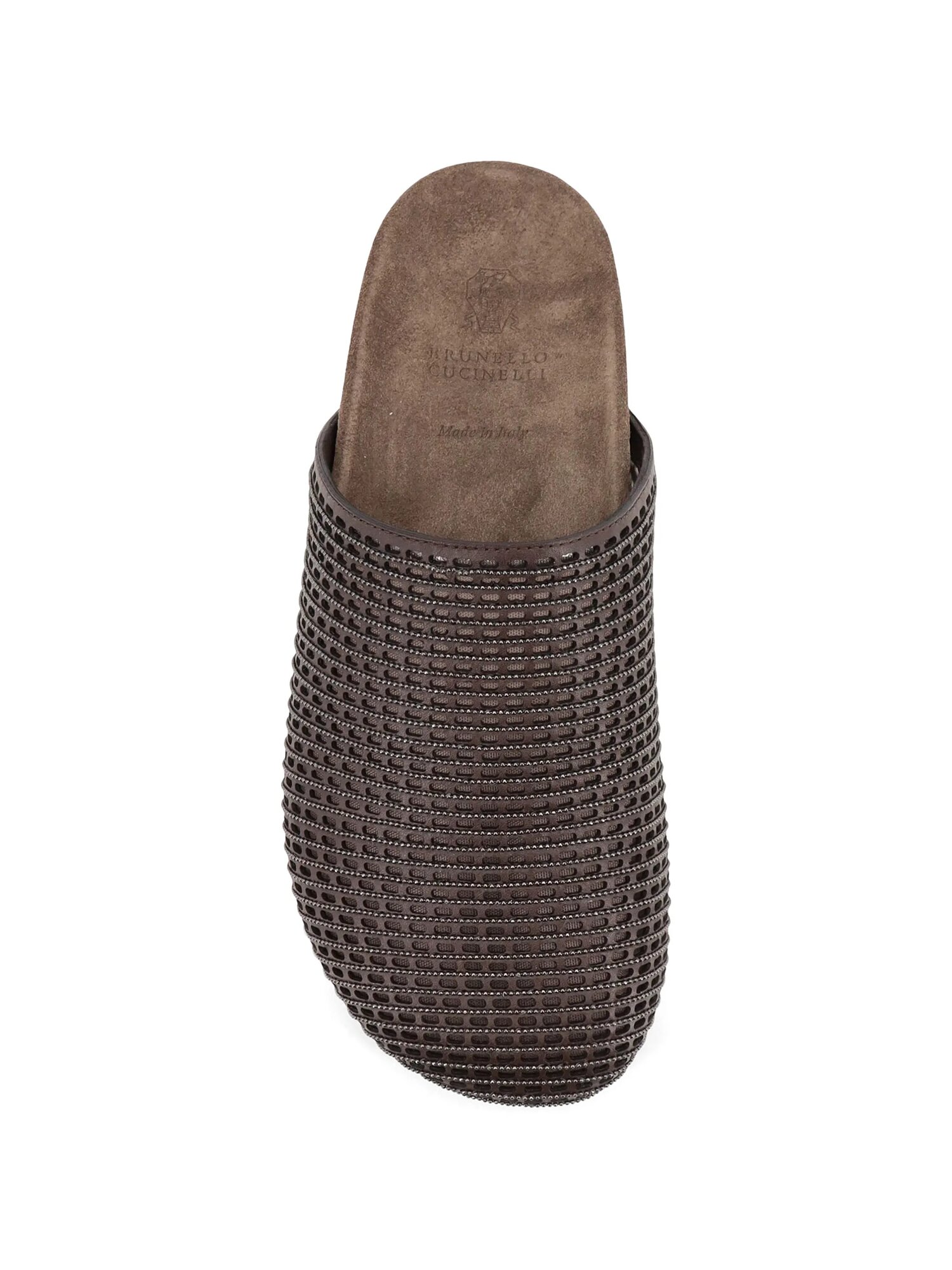 Мюли BRUNELLO CUCINELLI Perforated mules, размер 36 — фото 1