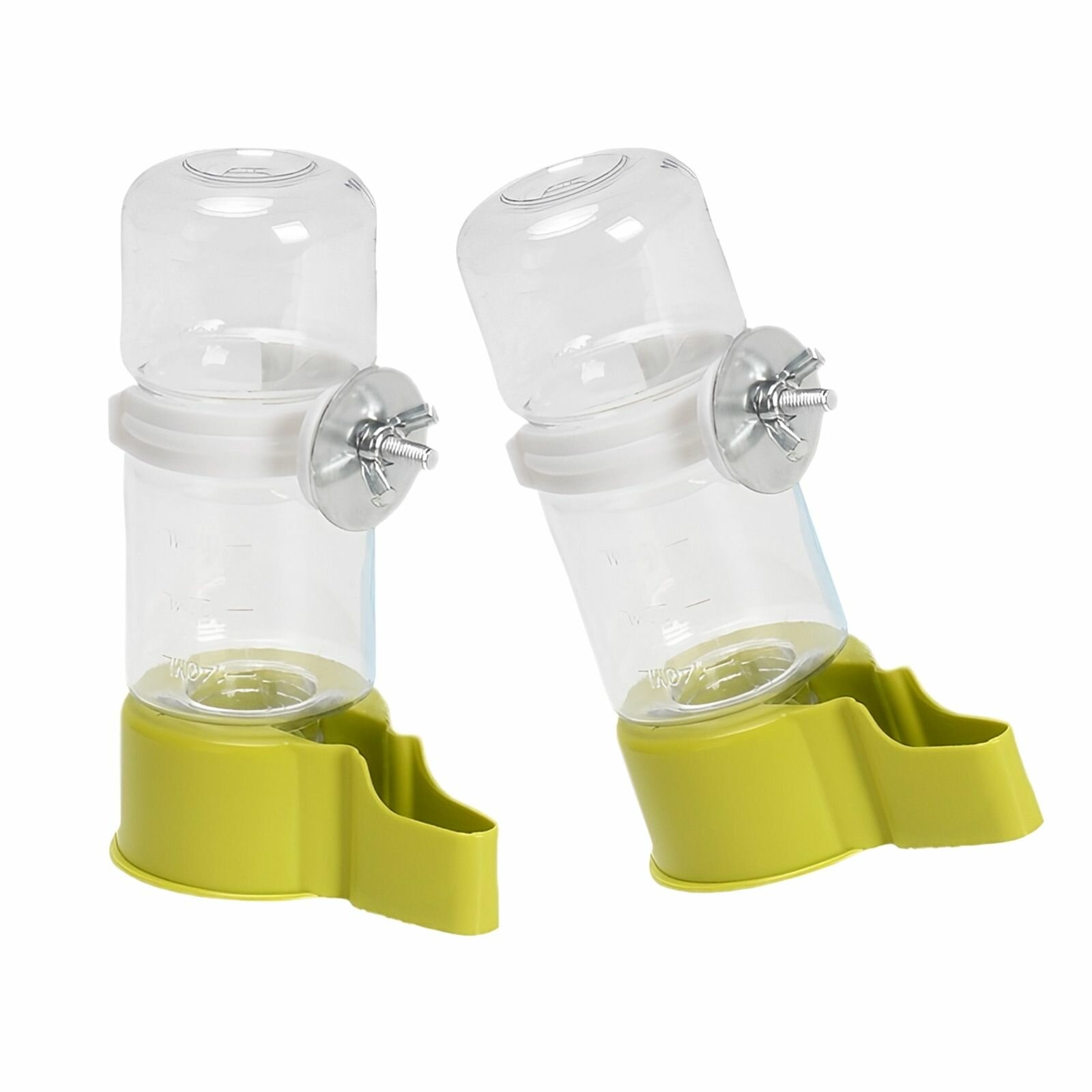 2 автоматические поилки и кормушки для разных птиц