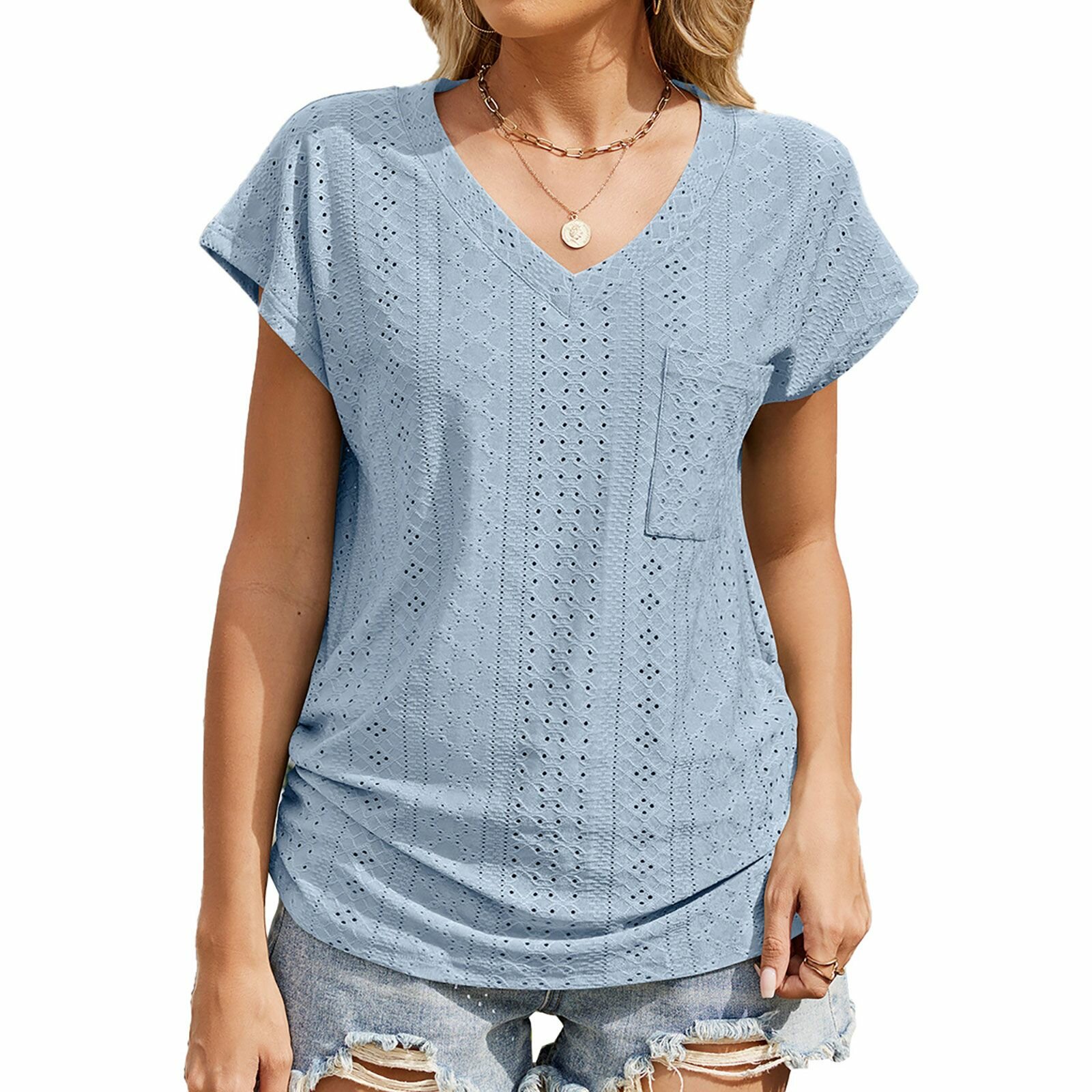 (Цельнокроеное) Новая женская однотонная сумка с круглым вырезом и коротким рукавом-футляром