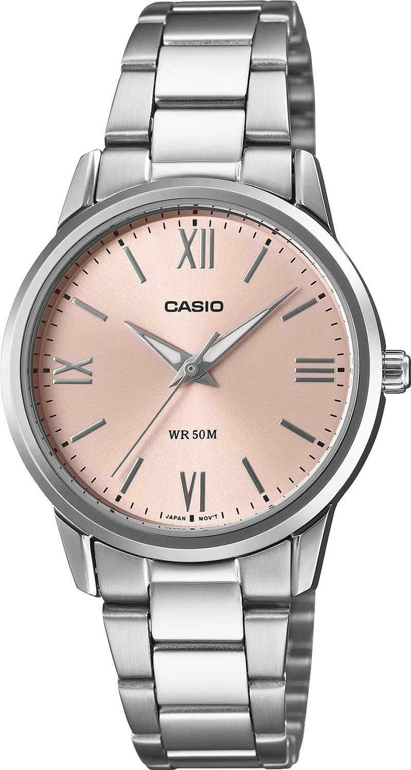 Наручные часы CASIO, серебряный — фото 1