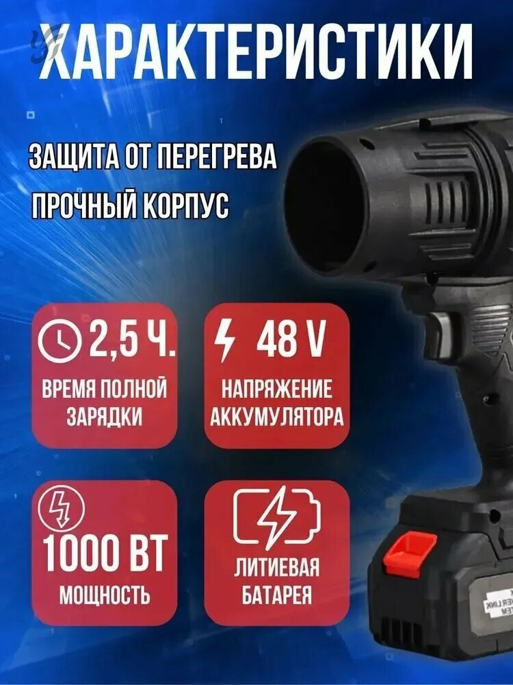 Воздуходувка,1000Вт — фото 1