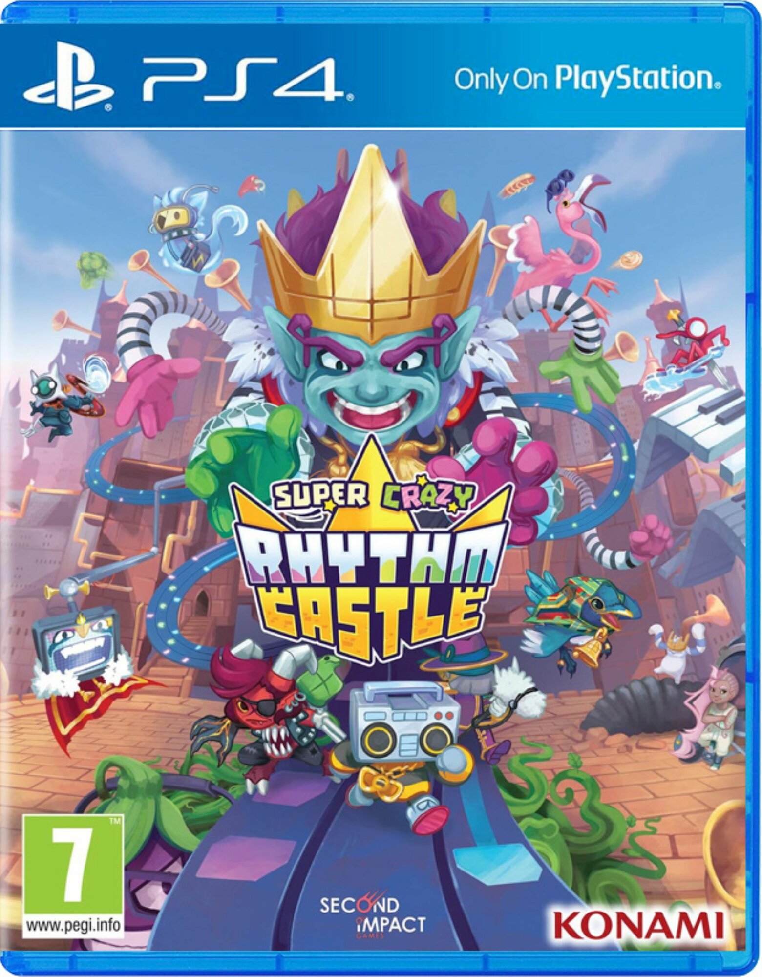 Super Crazy Rhythm Castle (русские субтитры) (Игра на диске) (PS4)