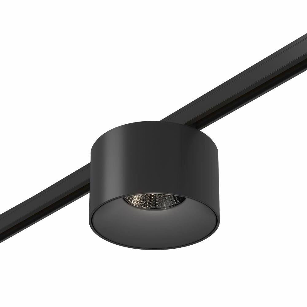 ST669.446.05 ST-Luce Магнитный трековый светильник Черный LED 1*5W 4000K 350Lm Ra>90 36° IP20 D60xH37 24V.