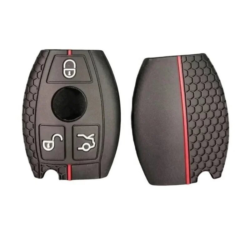 Силиконовый автомобильный брелок Samrt, чехол для Mercedes Benz ABCESG Class W204 W205 W212 W213 W176 W177 GLC CLA AMG, детали