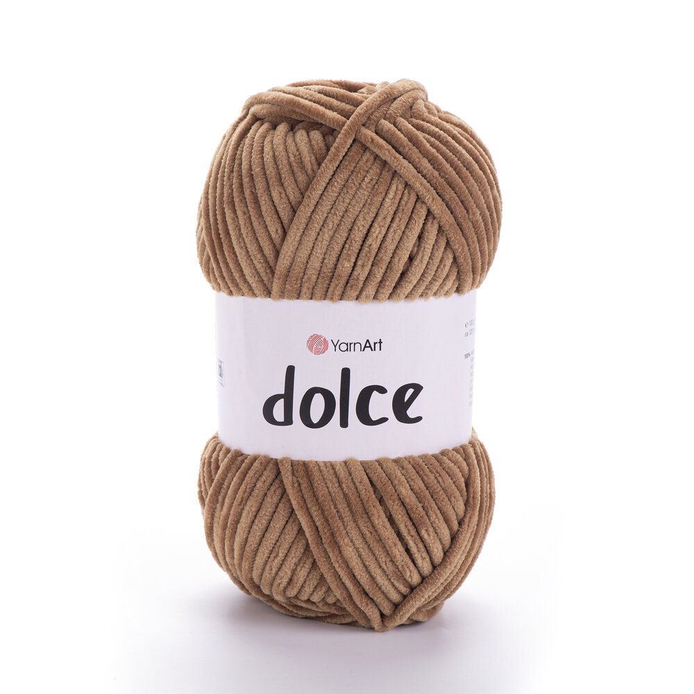 Пряжа для вязания YarnArt Dolce 765 темно-бежевый 100 гр/120 м 100% микрополиэстер