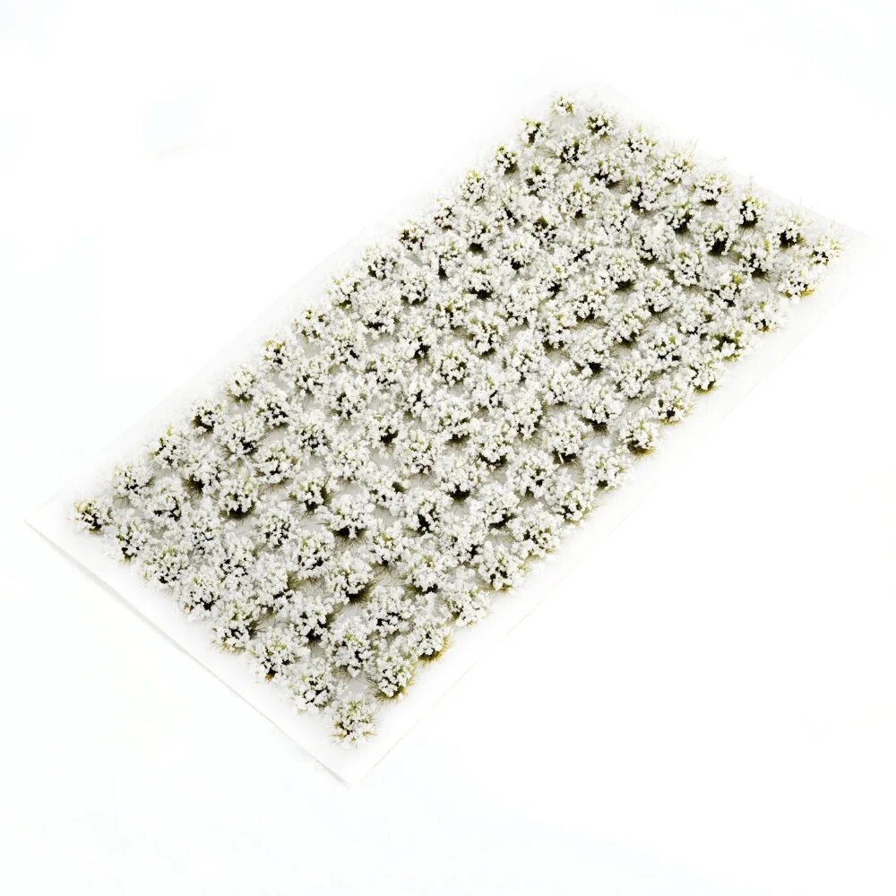 Миниатюрные модели травы из смолы, набор из 120 штук White