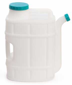 Канистра для воды Альтернатива Бочонок со сливом пищевой пластик белая 20л