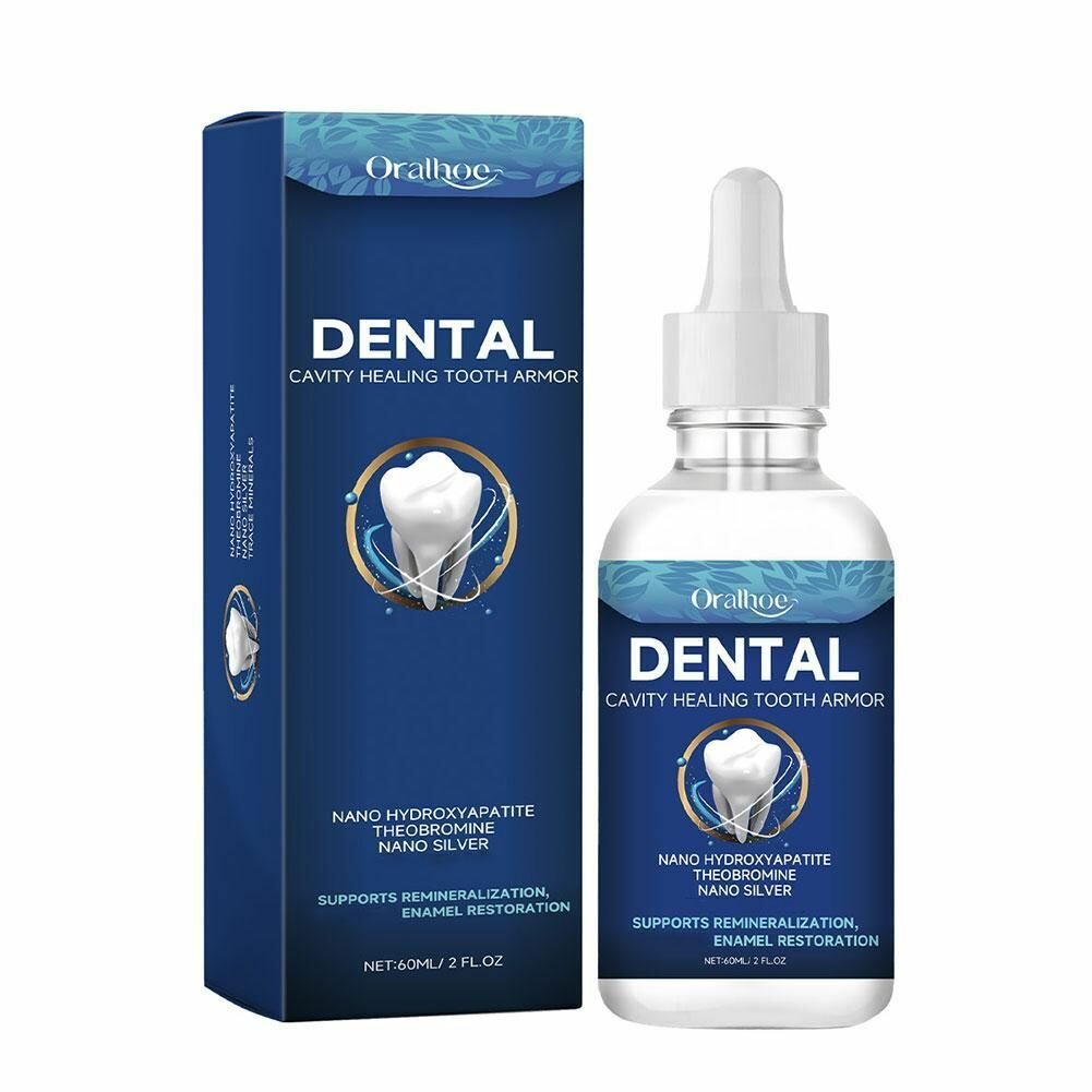 60ml Раствор для ухода за зубами, подходит для профилактики кариеса и поддержания здоровья зубов