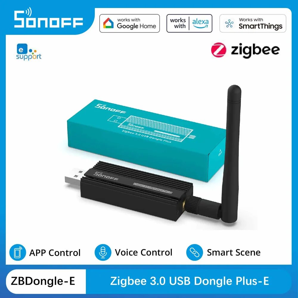 SONOFF Zigbee Dongle-E 3.0 USB Dongle универсальный шлюз ZigBee