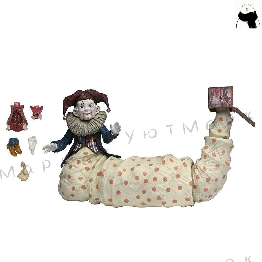 Фигурка Крампус клоун NECA 45497 Krampus коллекционная фигурка из ABS пластика, для взрослых