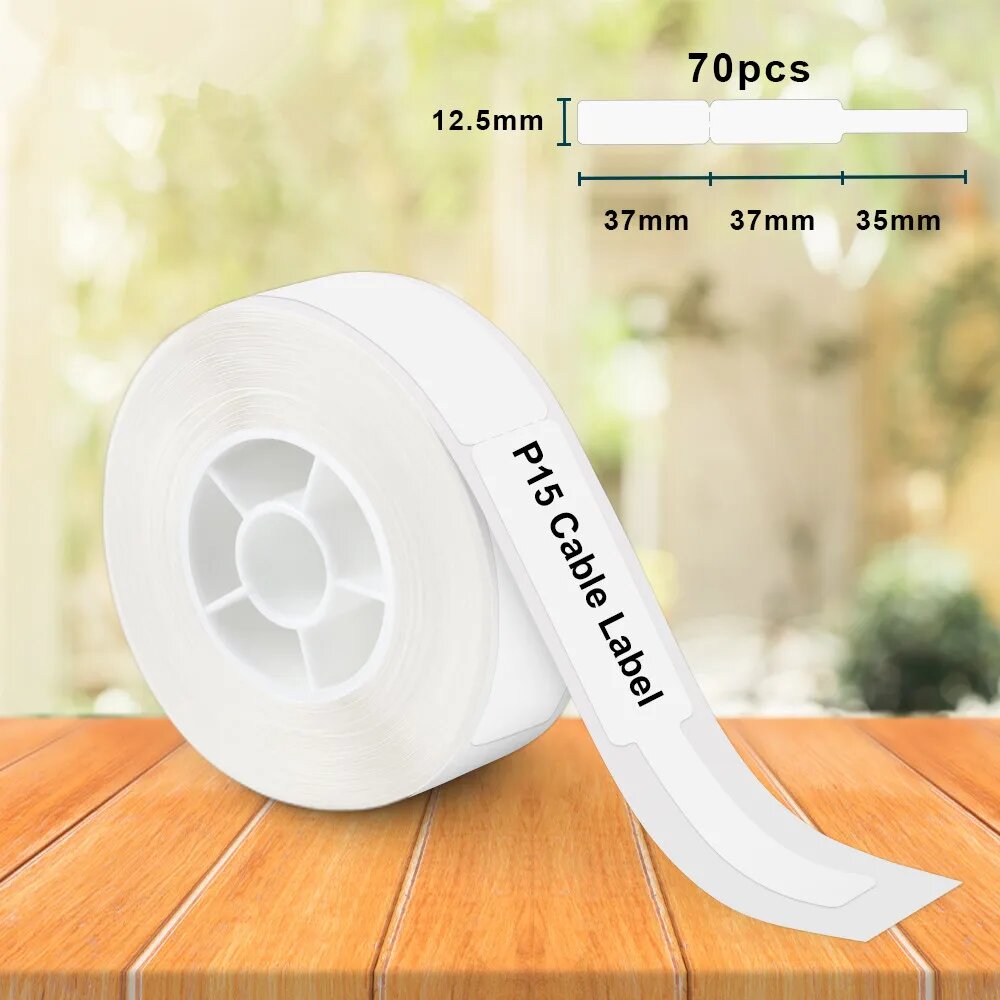 Marklife P15 Беспроводной Термопринтер Этикеток Белый, Cable Label