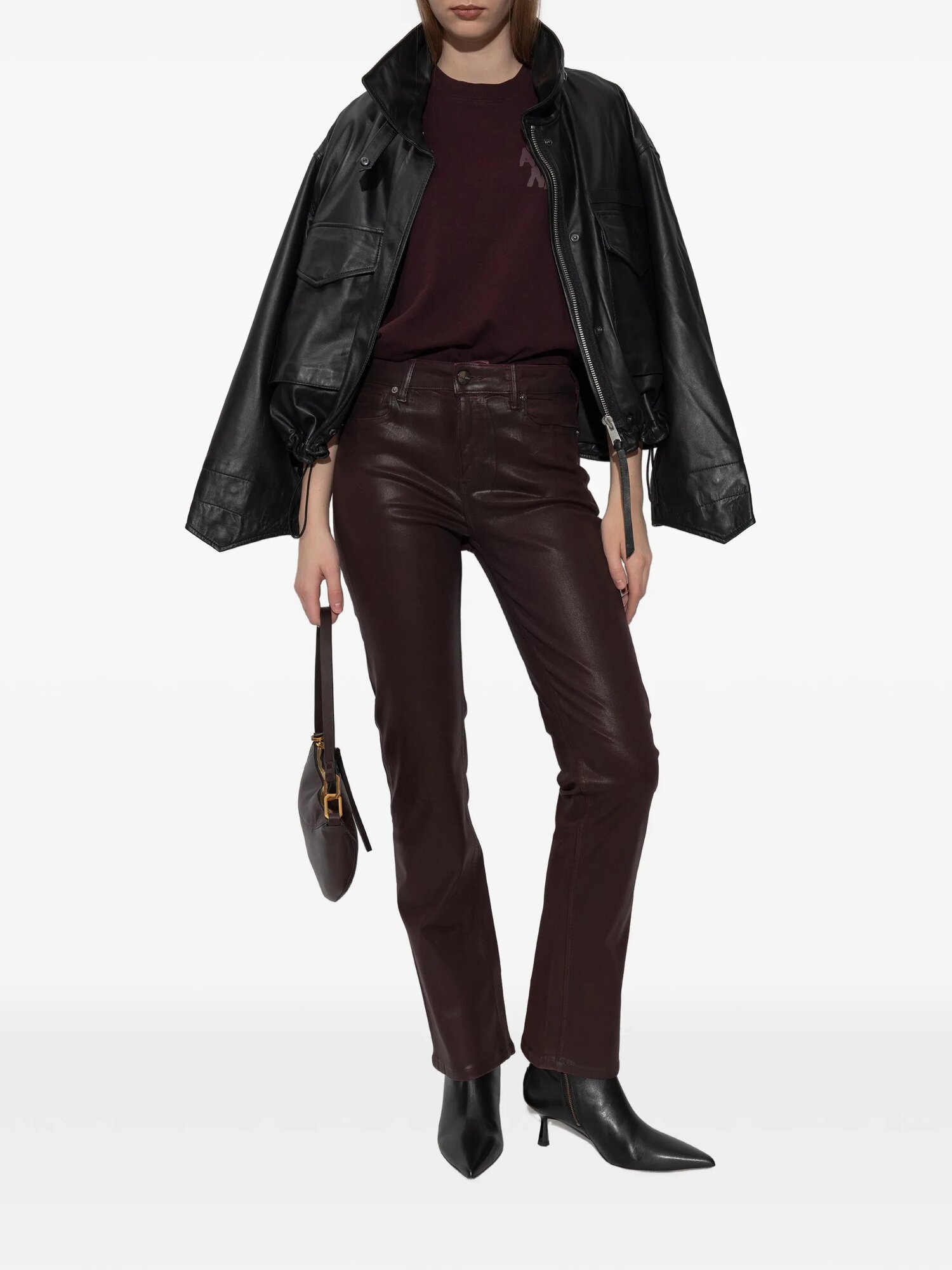 Куртка AllSaints Clay, размер 30, black — фото 1