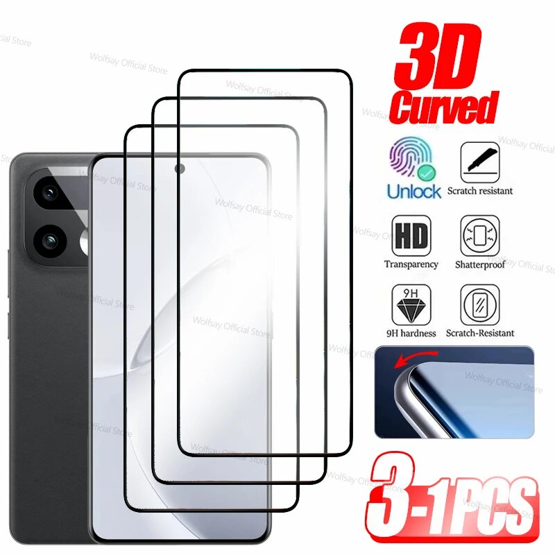 Защитное стекло 3 шт для Realme 16 Pro Plus