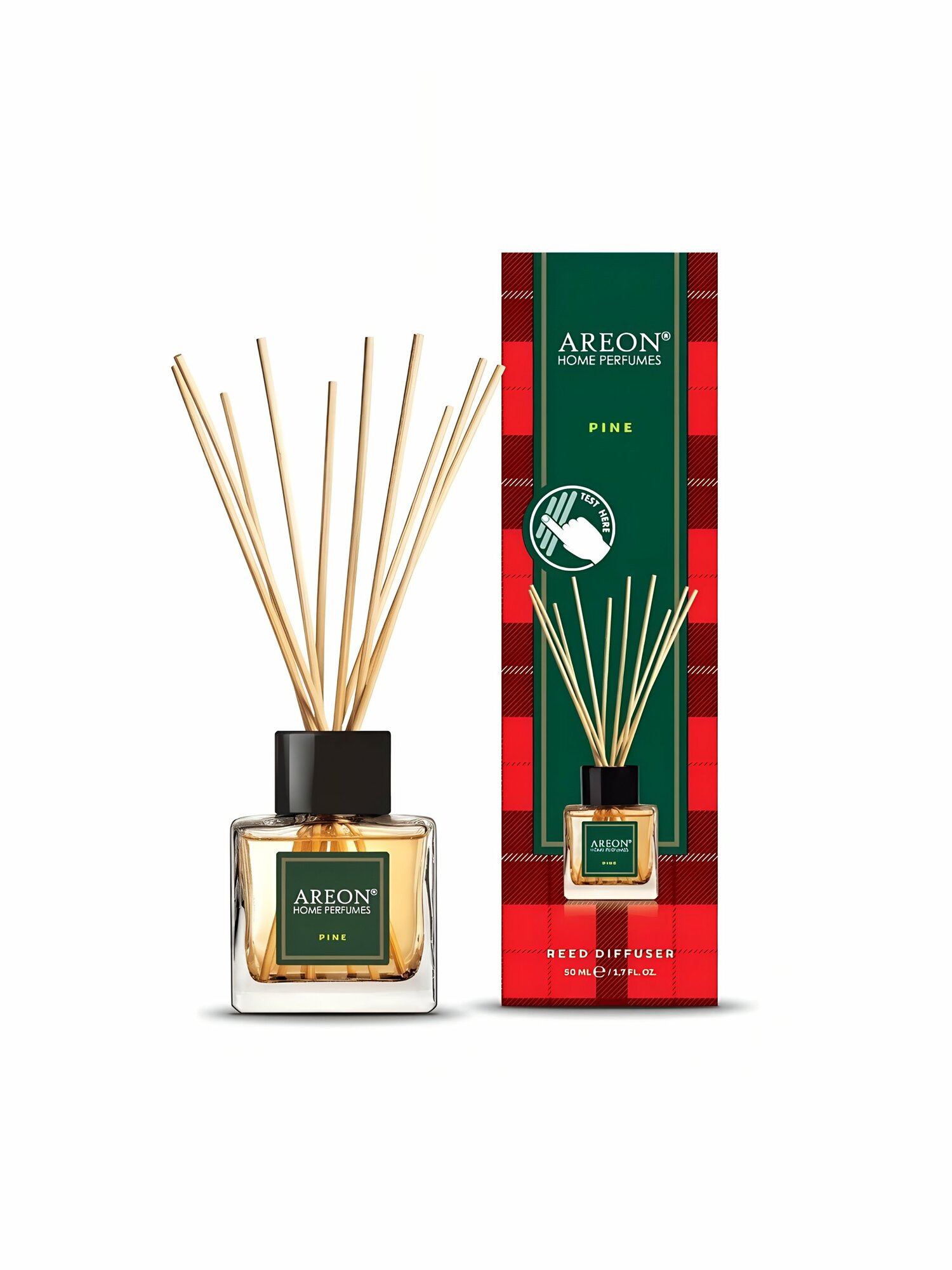 Аромадиффузор Areon Сосна, 50 мл, освежитель воздуха для дома и офиса, устранение неприятных запахов