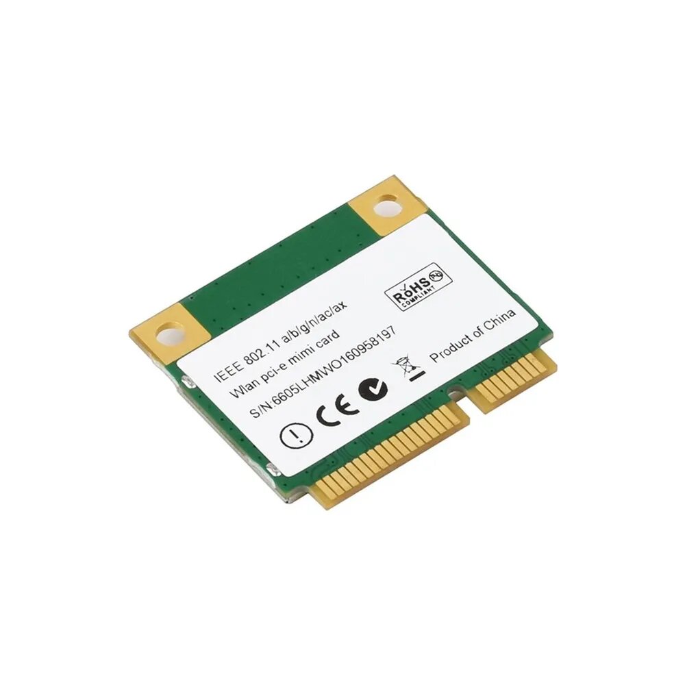 WiFi 6E AX210HMW Mini PCI-E Wifi Сетевая Карта Bluetooth 5.3 для Беспроводного Адаптера Wi-Fi AX210 Настольный Ноутбук