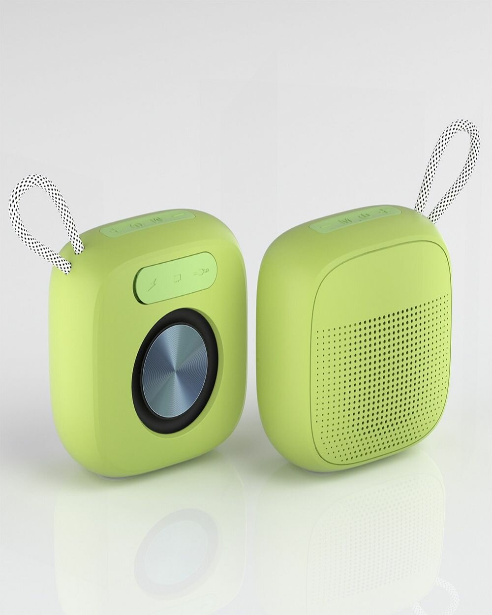 Настольный беспроводной динамик Bluetooth BT60, портативный аудио стерео сабвуфер мощностью 5 Вт