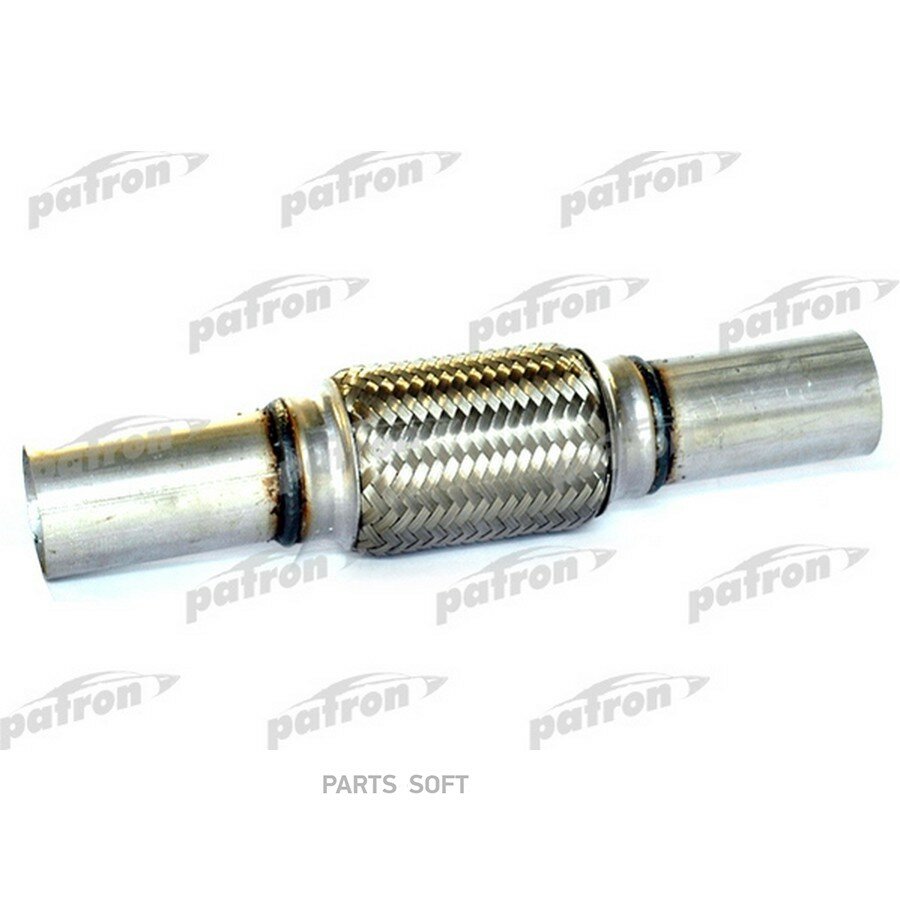 PATRON ELT50X150 Гофра глушителя с трубой с обеих сторон 50x150