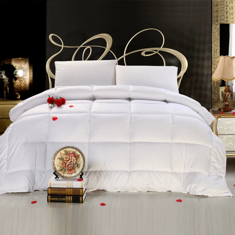 Одеяло Romand Hotel, постельное белье для больниц, из полиэфирного волокна, с начесом, с наполнителем из перьевого