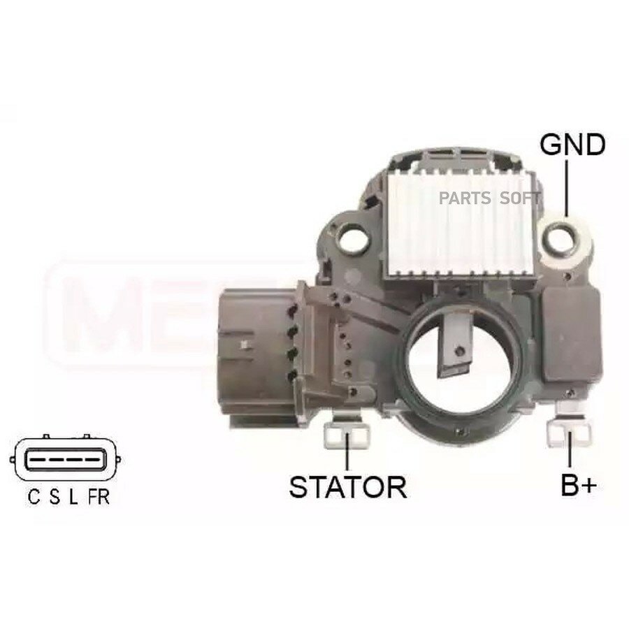 ERA 216080 Регулятор напряжения генератора MITSUBISHI CARISMA 216080
