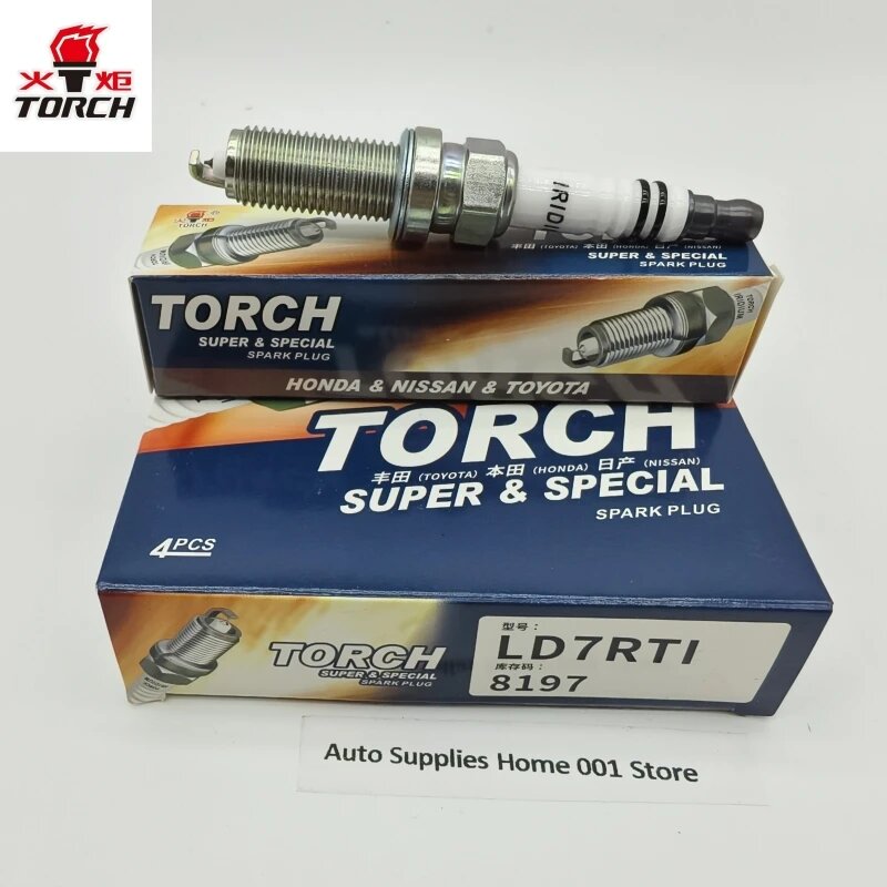 4/6 шт. оригинальные свечи зажигания TORCH LD7RTI иридиевые для RAV4 Yaris L Verso Buick 4PCS