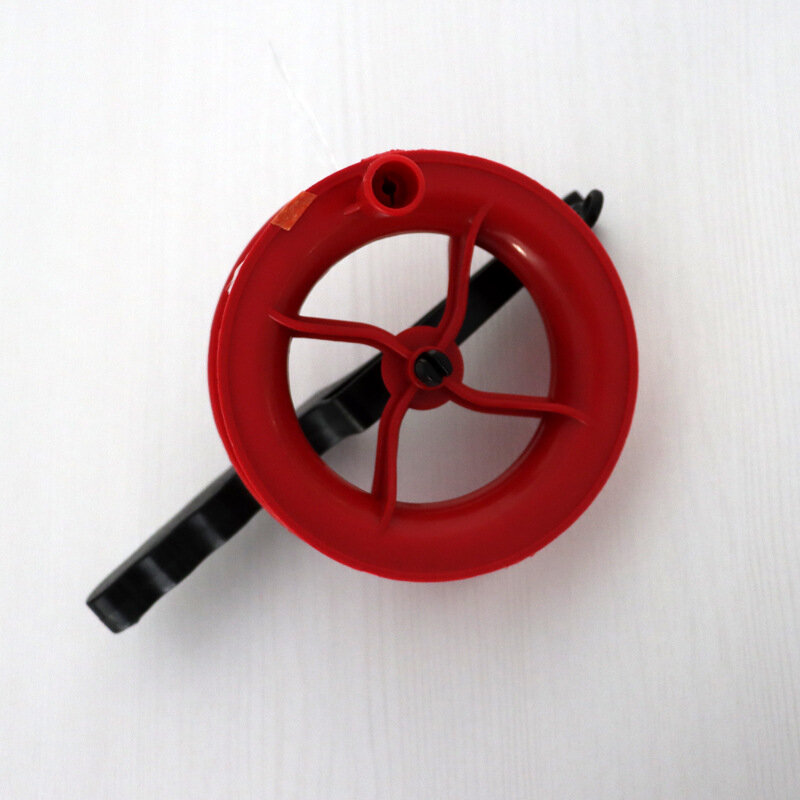 Аксессуары для катушек для воздушных змеев, детское оборудование для запуска воздушных змеев, маленькое красное колесо для надувания воздушных шаров, катушка для лески для воздушных змеев.