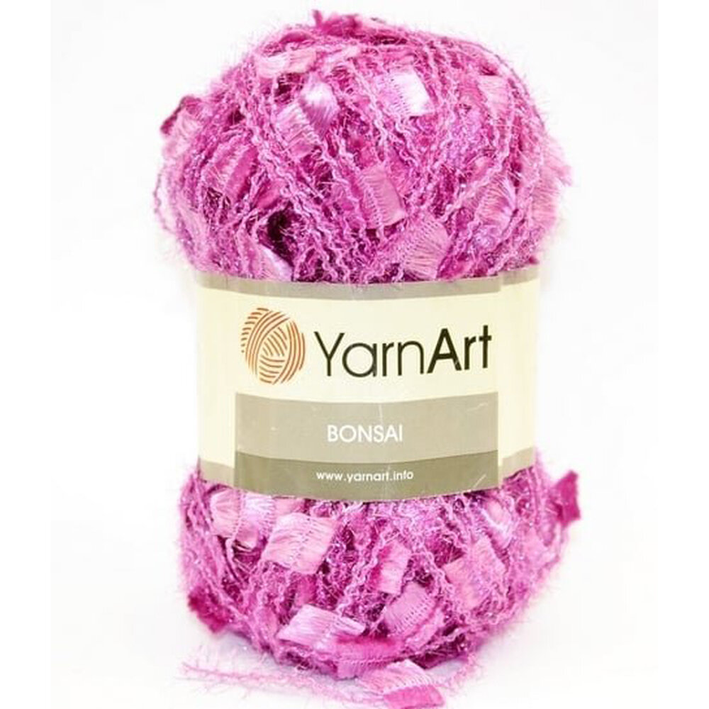 Пряжа для вязания YarnArt Bonsai 425 розовый 100 гр/100 м 100% полиамид