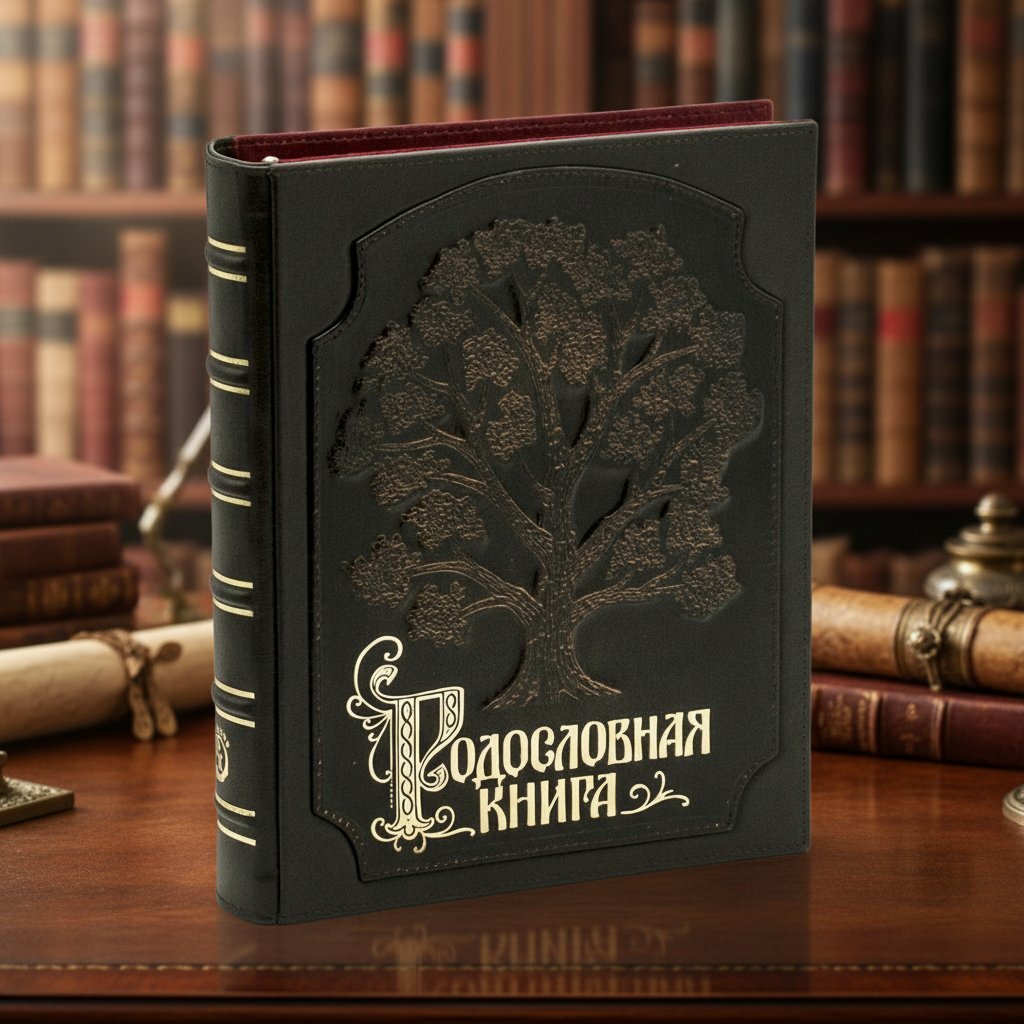 Родословная книга (кожа)
