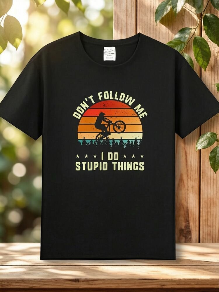 Футболка Велосипед ретро