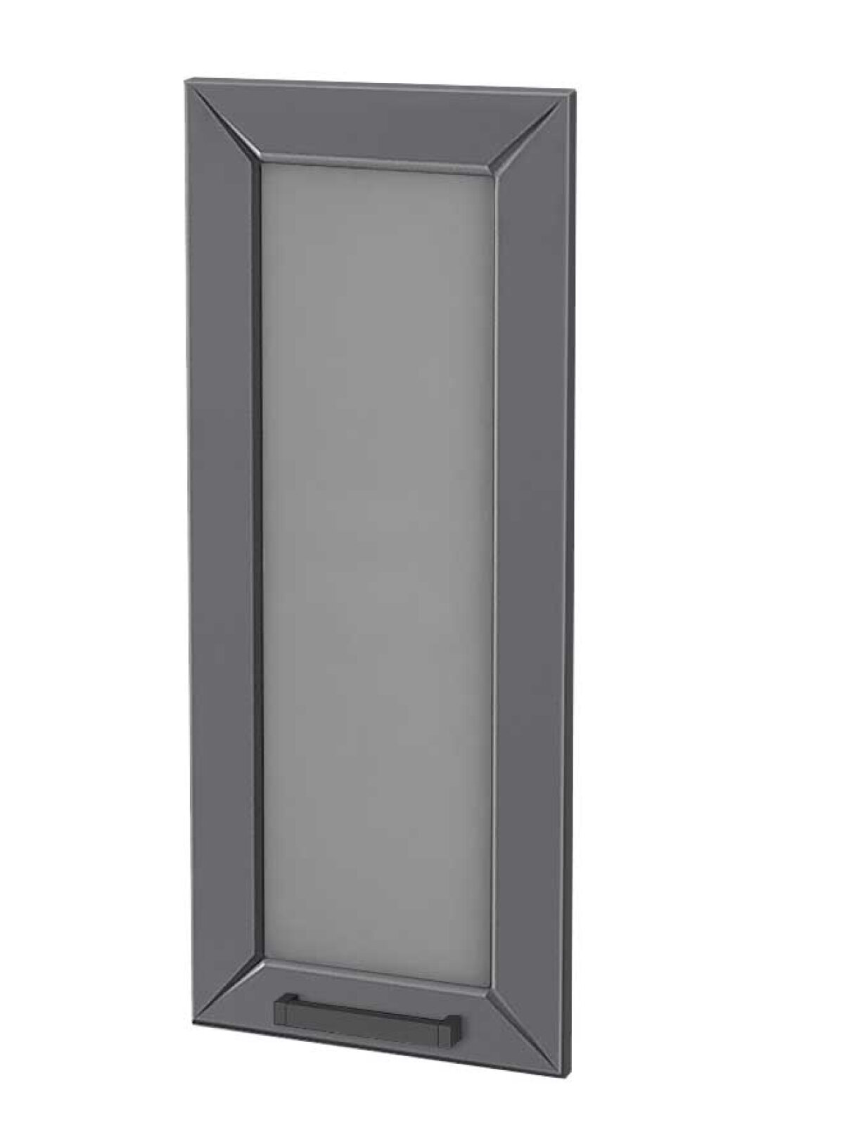 Кухонный фасад Ф-215 холст вулкан (Альфа) Huge Mebel. Ширина 296 Высота 916. Кухонные фасады