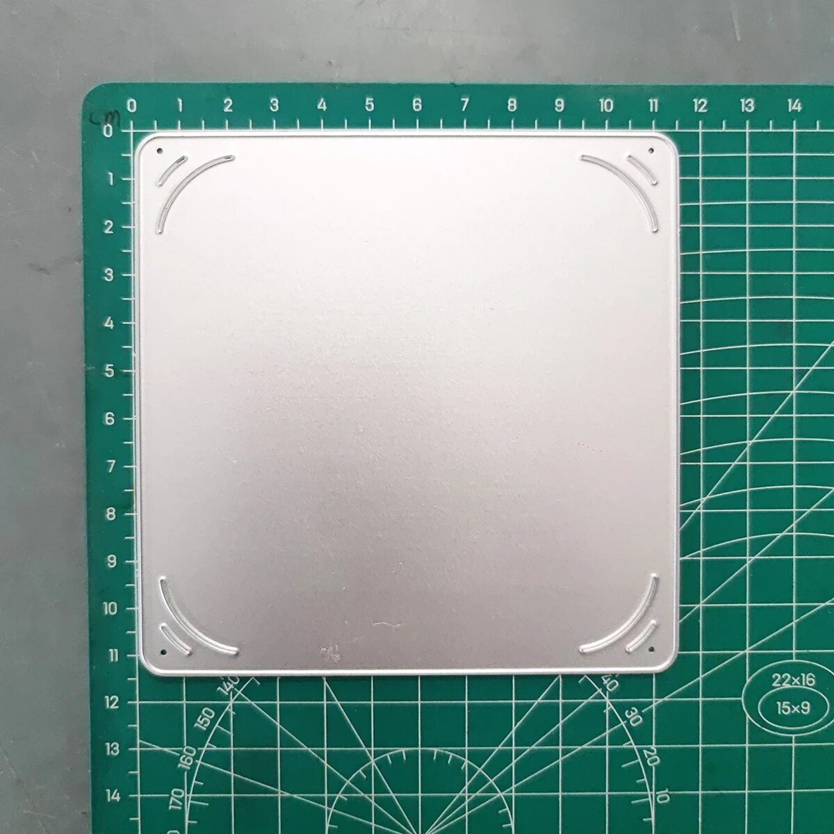 Square Frame Background Scrapbooking Dies Greeting Cards Carbon Steel Mold Embossing Crafts Cutting Dies 2024 New Arrivals