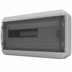 Щит ЩРН-П-18 мод. дымчатая дверь IP65 Tekfor BNK-65-18-1