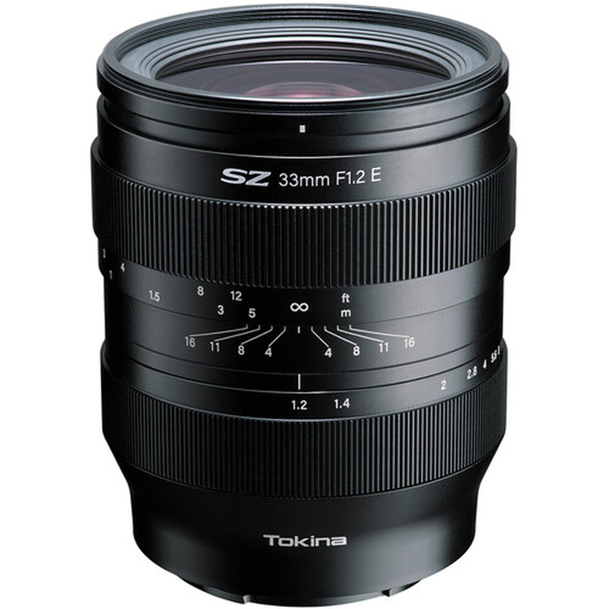 Объектив Tokina SZ, для Sony E, 33мм, f/1.2, угол обзора 48 градусов, черный