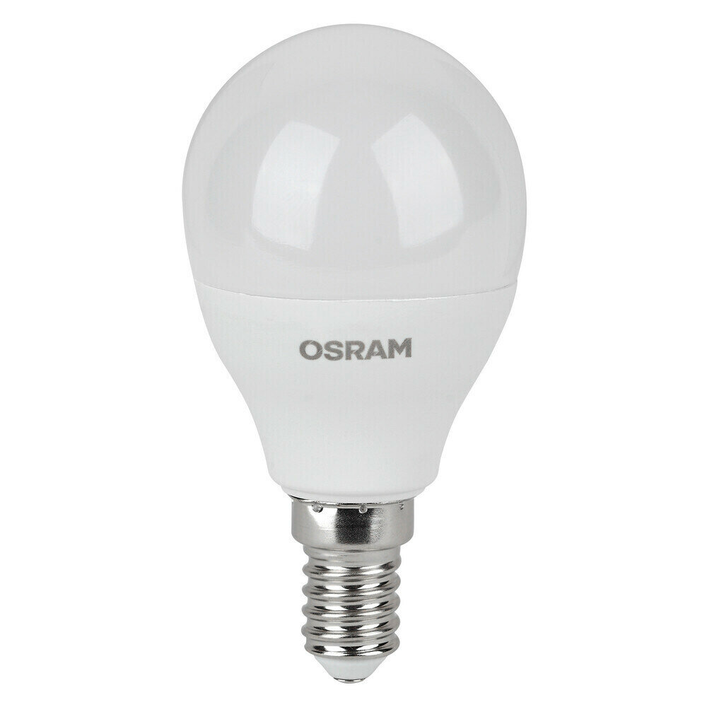 Лампа светодиодная Osram LED Star E14 4000К 9 Вт 806 Лм 170-250 В шар матовая