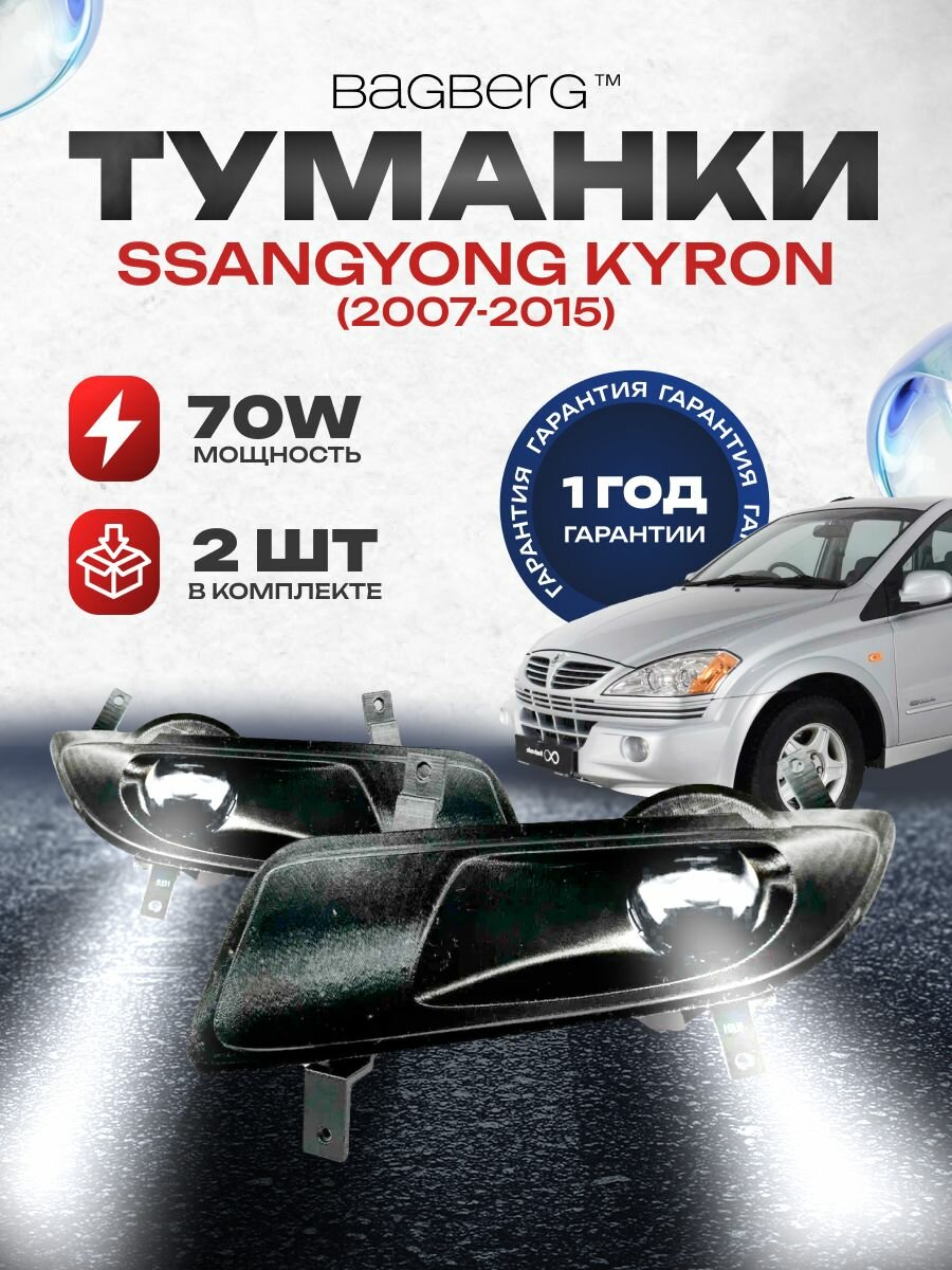 Фары SsangYong Kyron (2007-2015)