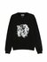Толстовка Versace Jeans Couture Logo crew-neck sweatshirt, размер XL, , black/bl...