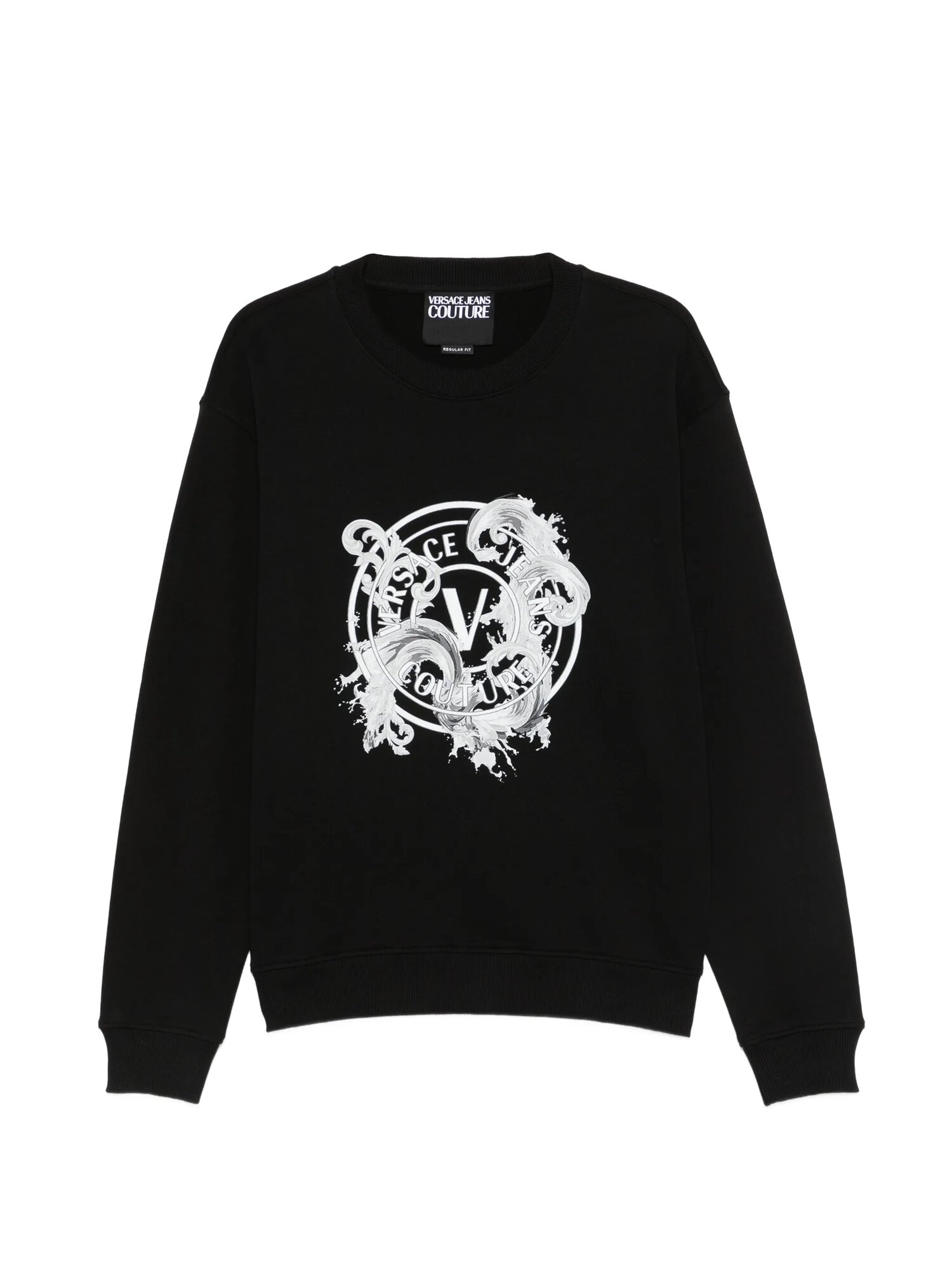 Толстовка Versace Jeans Couture Logo crew-neck sweatshirt