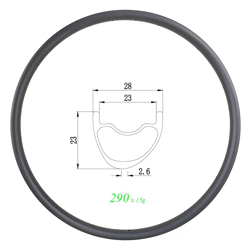 Speedsafe 290g SL карбоновые колеса 29er MTB XC Tubeless 32H 3K matte