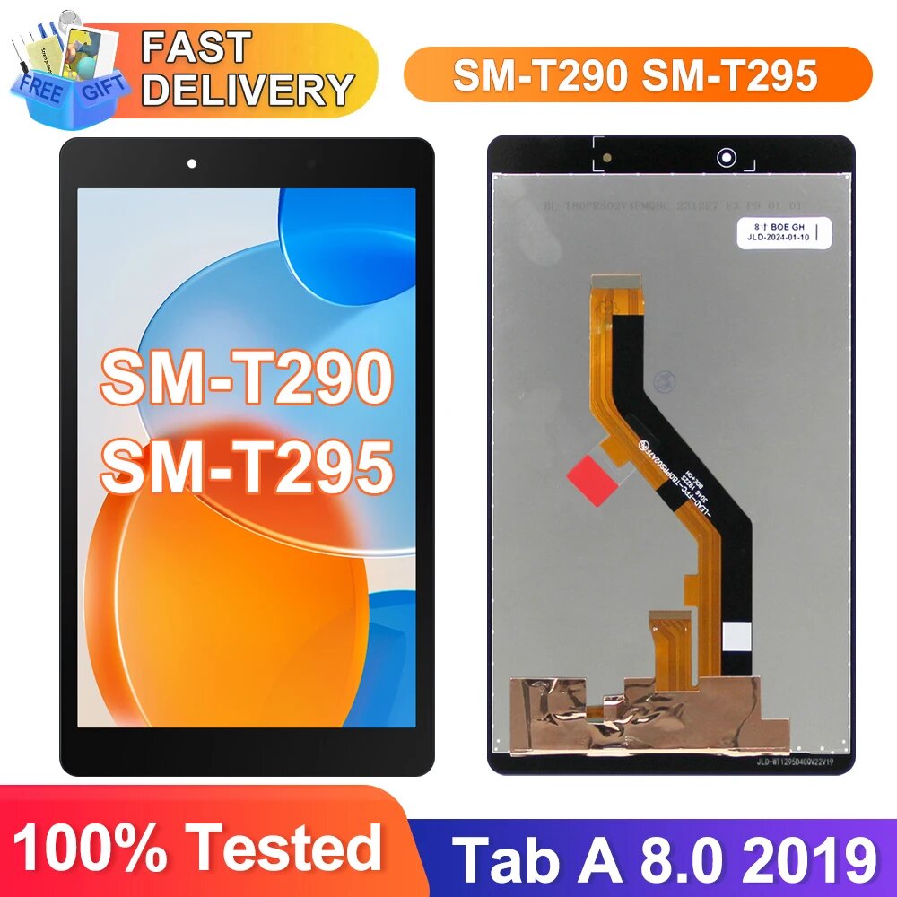 Экран для Samsung Galaxy Tab A 8.0 (2019) T295 White Frame