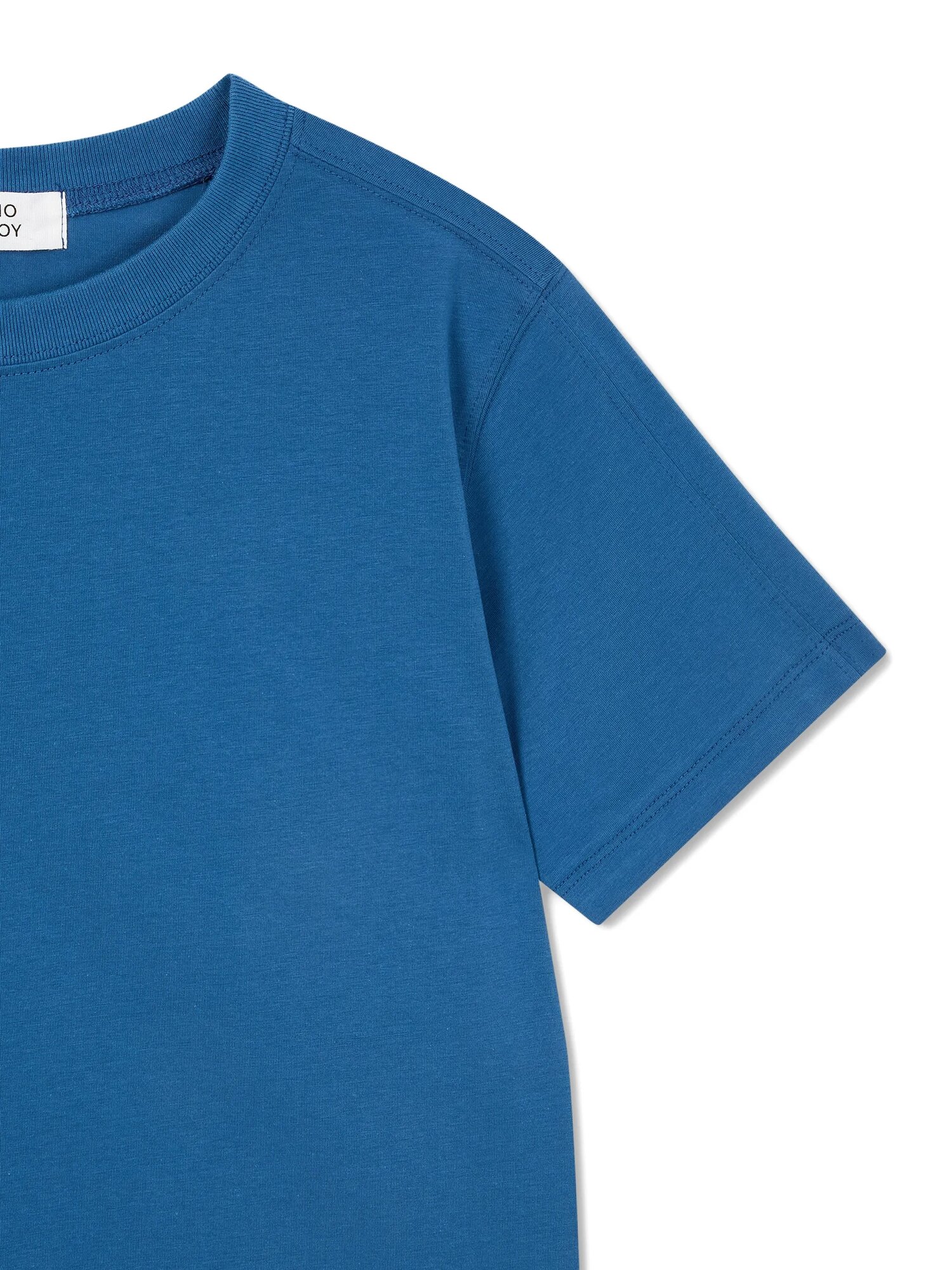 Футболка STUDIO TOMBOY Back print T-shirt, размер OneSize, синий — фото 1