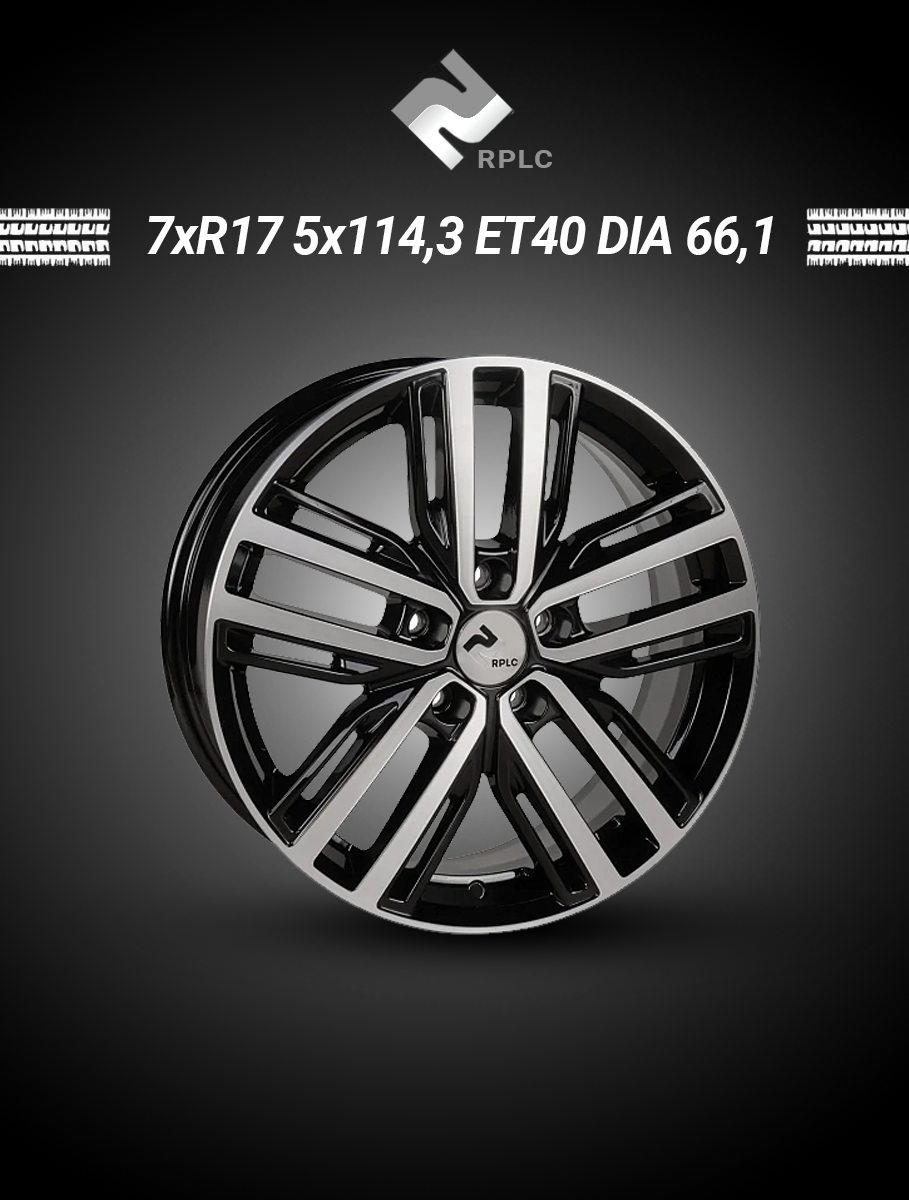 Диск автомобильный RPLC (Вектор) NI259 7x17 5x114,3 ET40 66,1 BFP