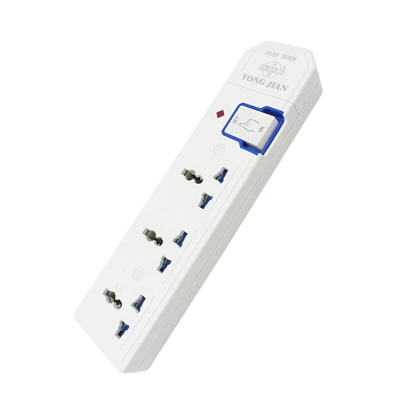 Удлинитель Yong Jian с USB, 3 розетки, белый