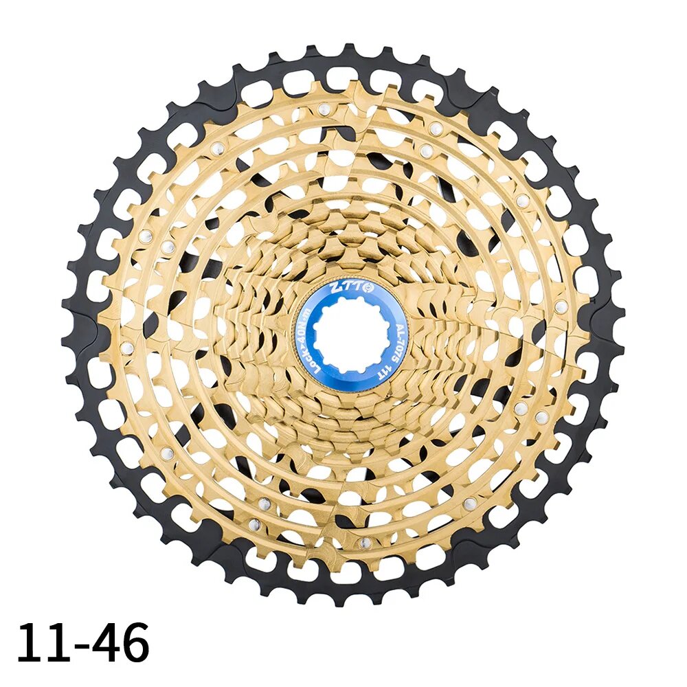 ZTTO Кассета MTB 12-скоростная 11-46 ULT GLD
