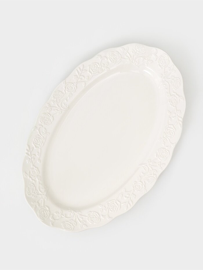 Блюдо овальное 35х23х2,5 см Garden rose