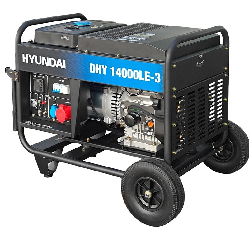 Генератор дизельный Hyundai DHY 14000LE-3