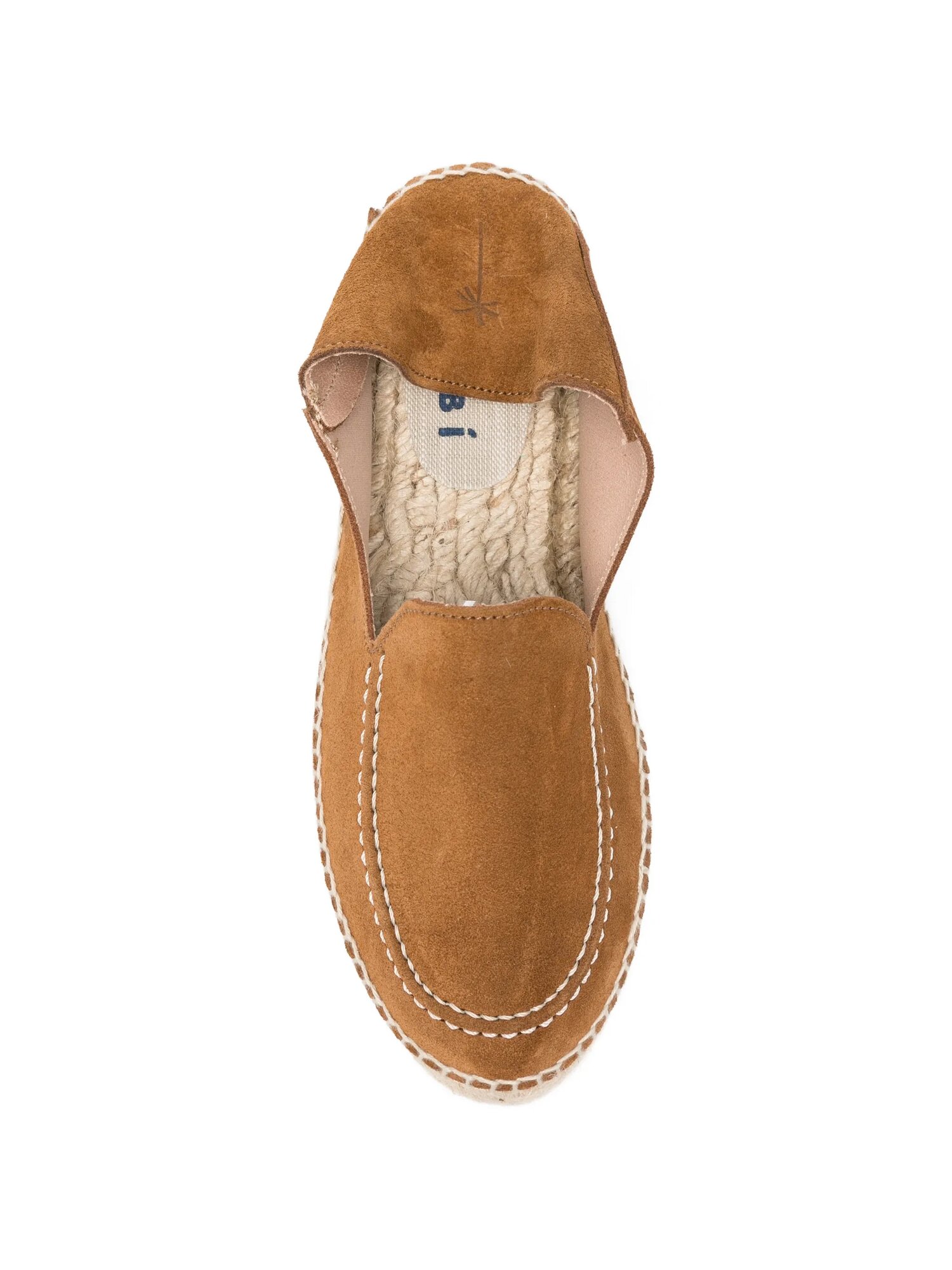 Эспадрильи Manebi Contrast-stitching espadrilles, размер 39, brown — фото 1